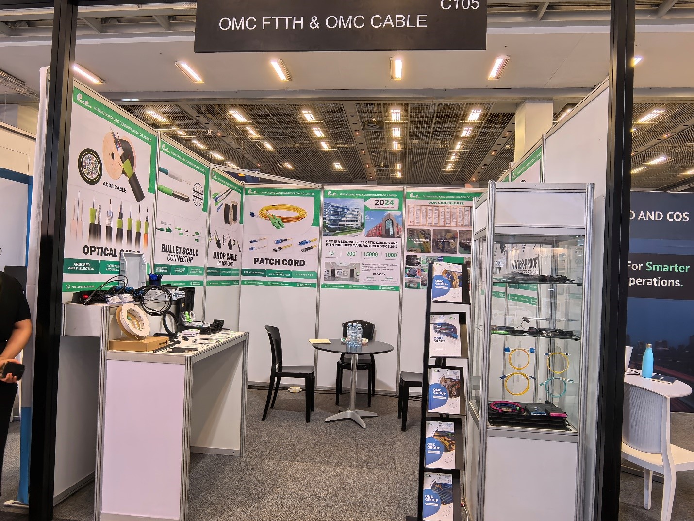 OMC FTTH Products Shine at Africa Tech Festival
